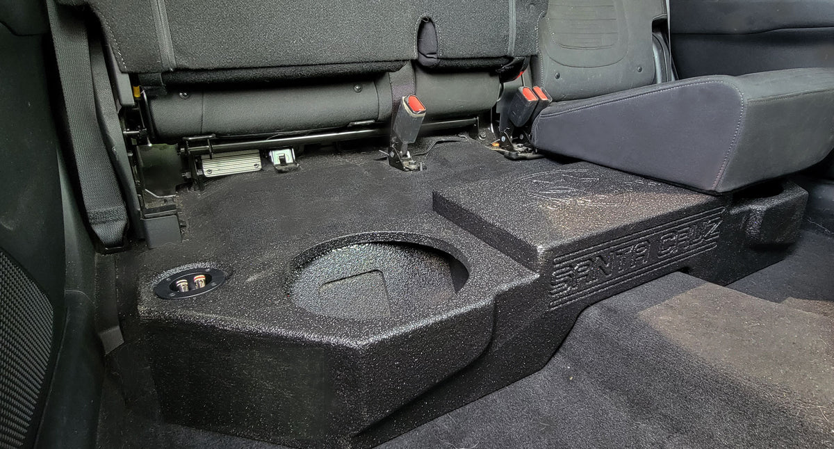 HYUNDAI SANTA CRUZ DUAL 10" SEALED SUB BOX – FOX ACOUSTICS