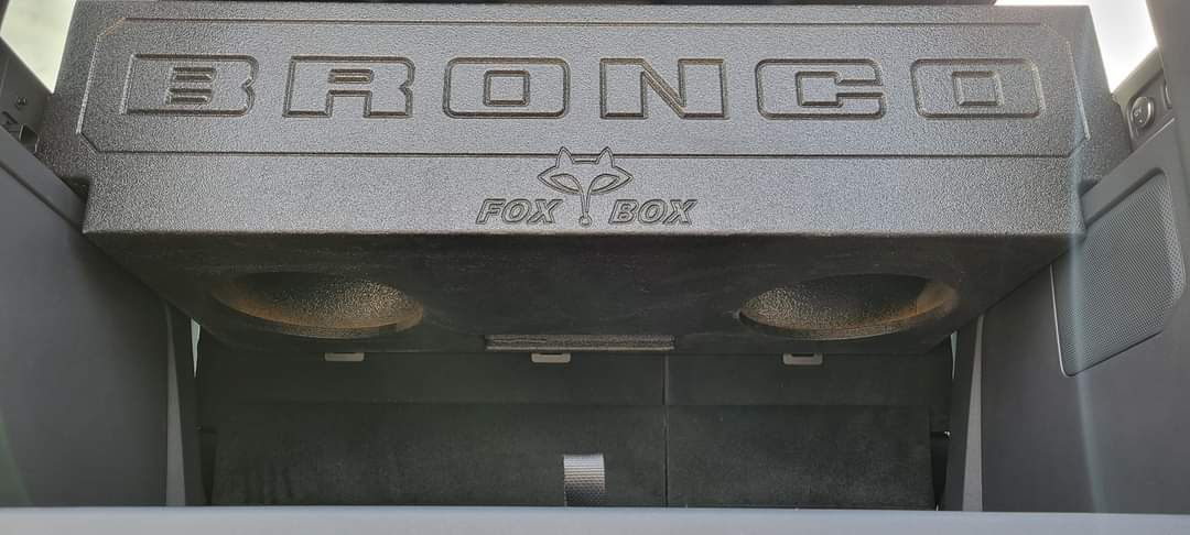 2021+ BRONCO 2-12" VENTED SUB BOX – FOX ACOUSTICS