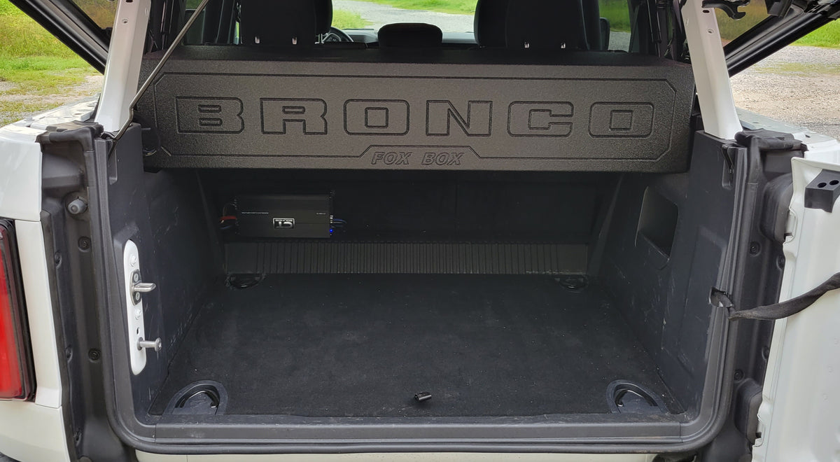 2021+ BRONCO 2-10" VENTED SUB BOX – FOX ACOUSTICS